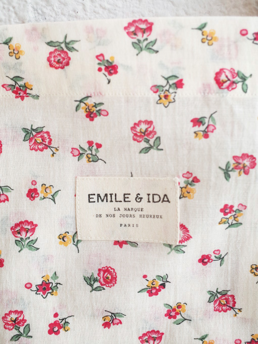 emile et ida woman Floresco flower tote bag 小花柄コットンバッグ OTTI オッティ パリや ...