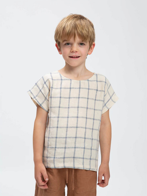 MATONA Easy T-Shirt リネンプルオーバートップス オーストリアブランド OTTI オッティ パリやイタリア、ベルギーのインポート子供服、インポートセレクトショップ